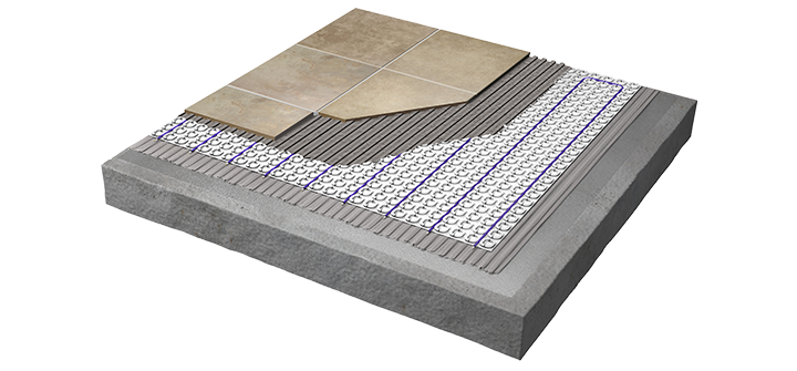 Laticrete Strata Radiant Floor Heating System 240 VAC 79.5sf 0800 1853